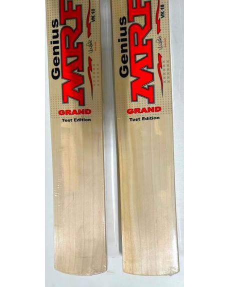 MRF GENIUS GRAND TEST EDITION CRICKET BAT - cricket equipment4u UK